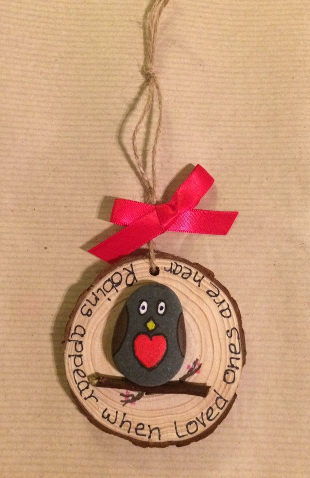 Remembrance Robin Wooden Wall Plaque - Etsy