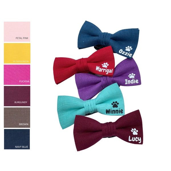 Kitty Bow Tie - Etsy