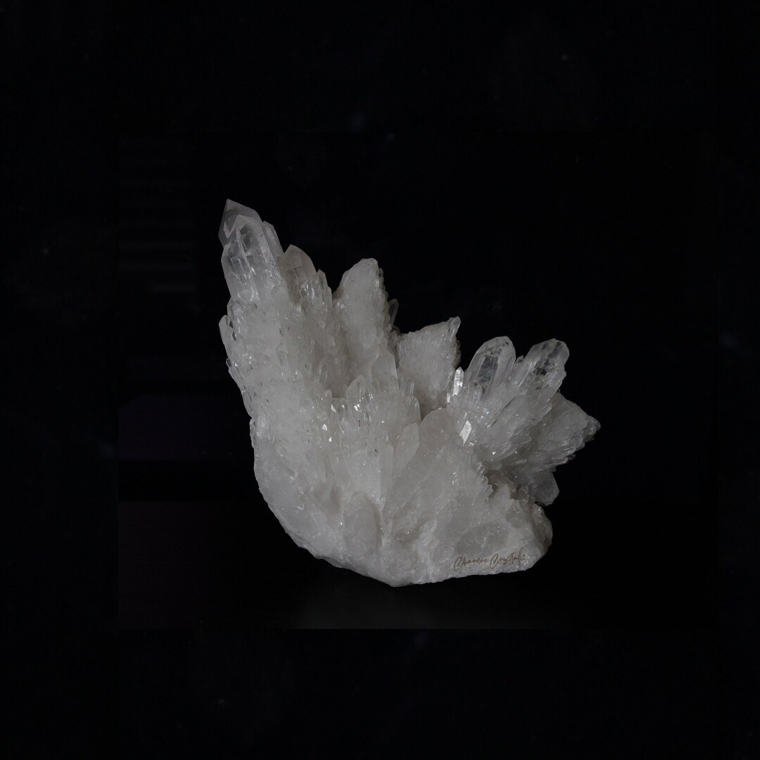 Large Sugar Quartz Cluster - Cascade Quartz - Pineapple Quartz Cluster ...