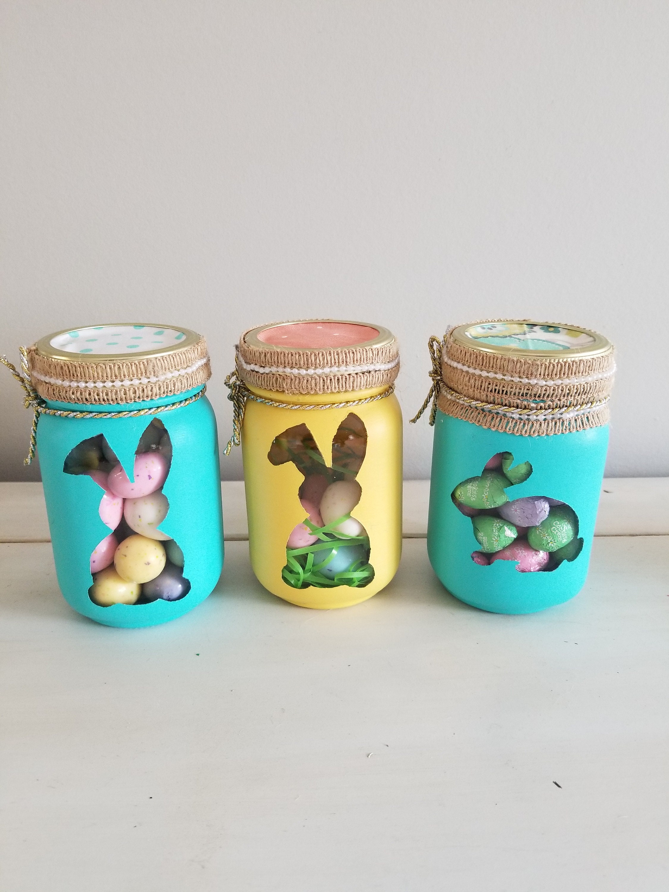 Easter Jars - Etsy