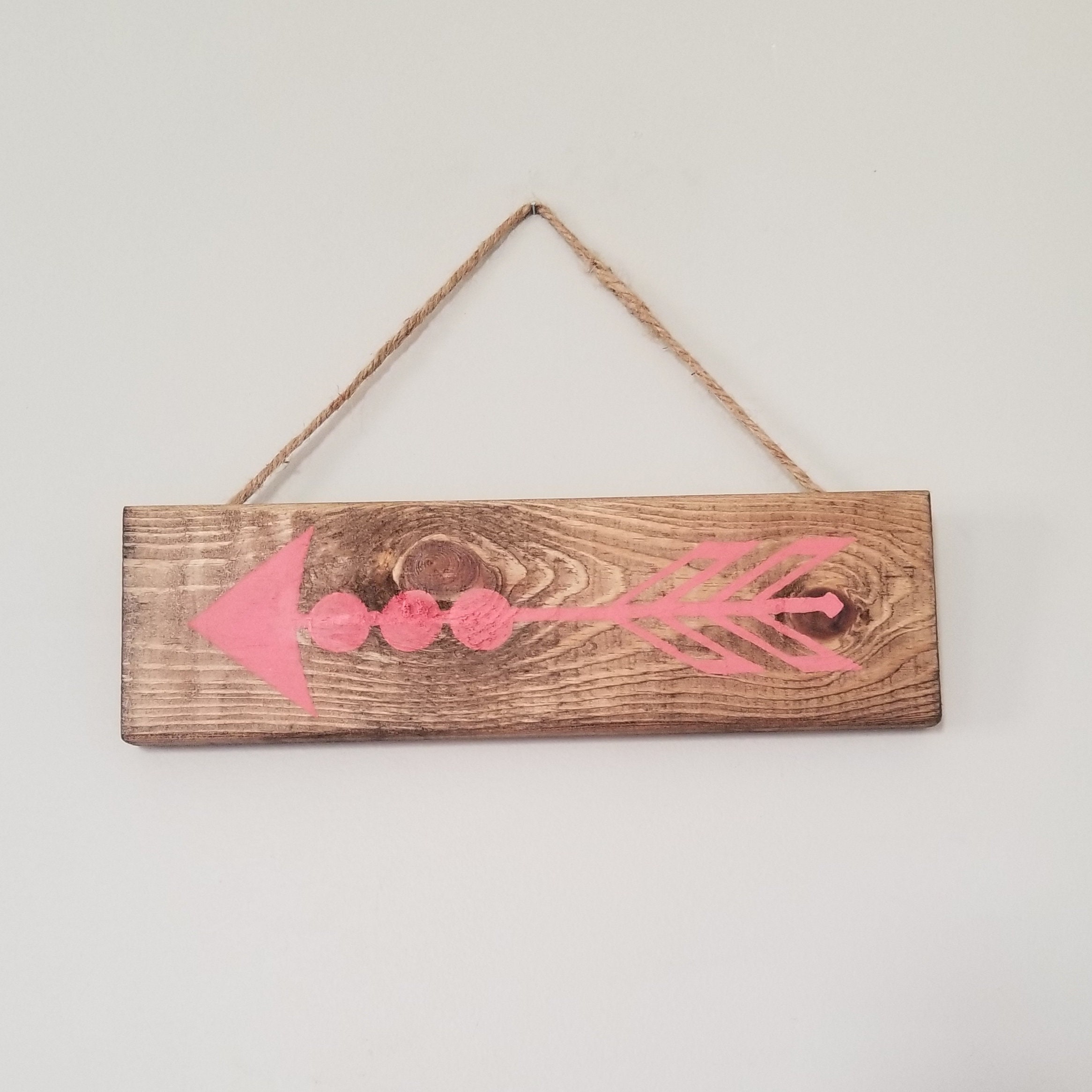 Wooden Arrow Signs - Etsy