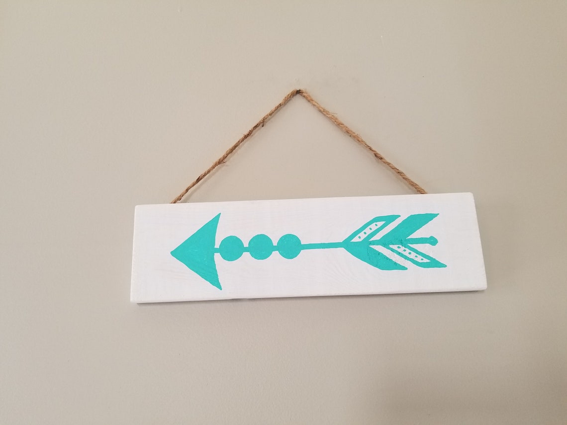 Wooden Arrow Signs - Etsy