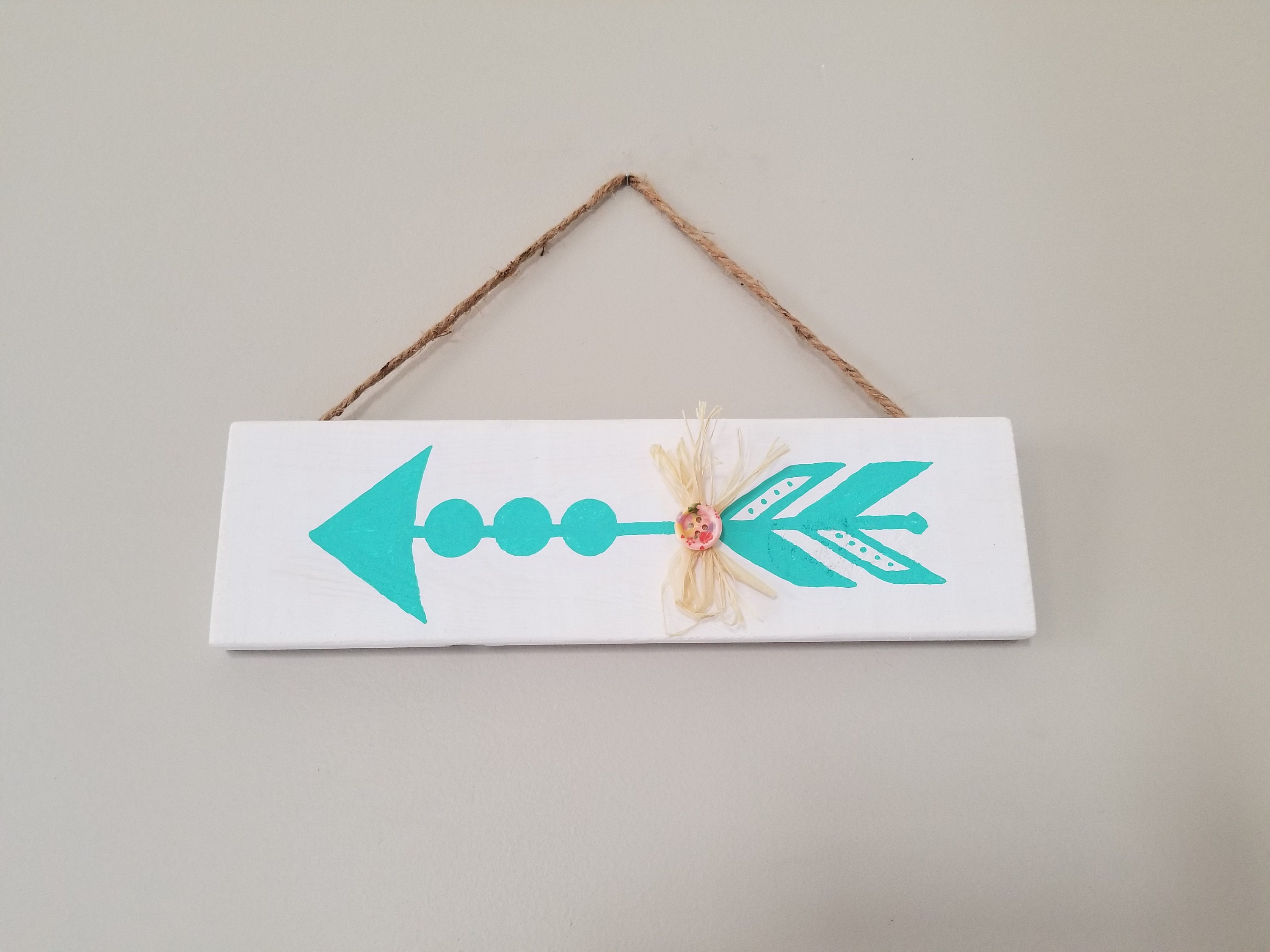 Wooden Arrow Signs - Etsy