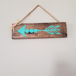 Wooden Arrow Signs - Etsy