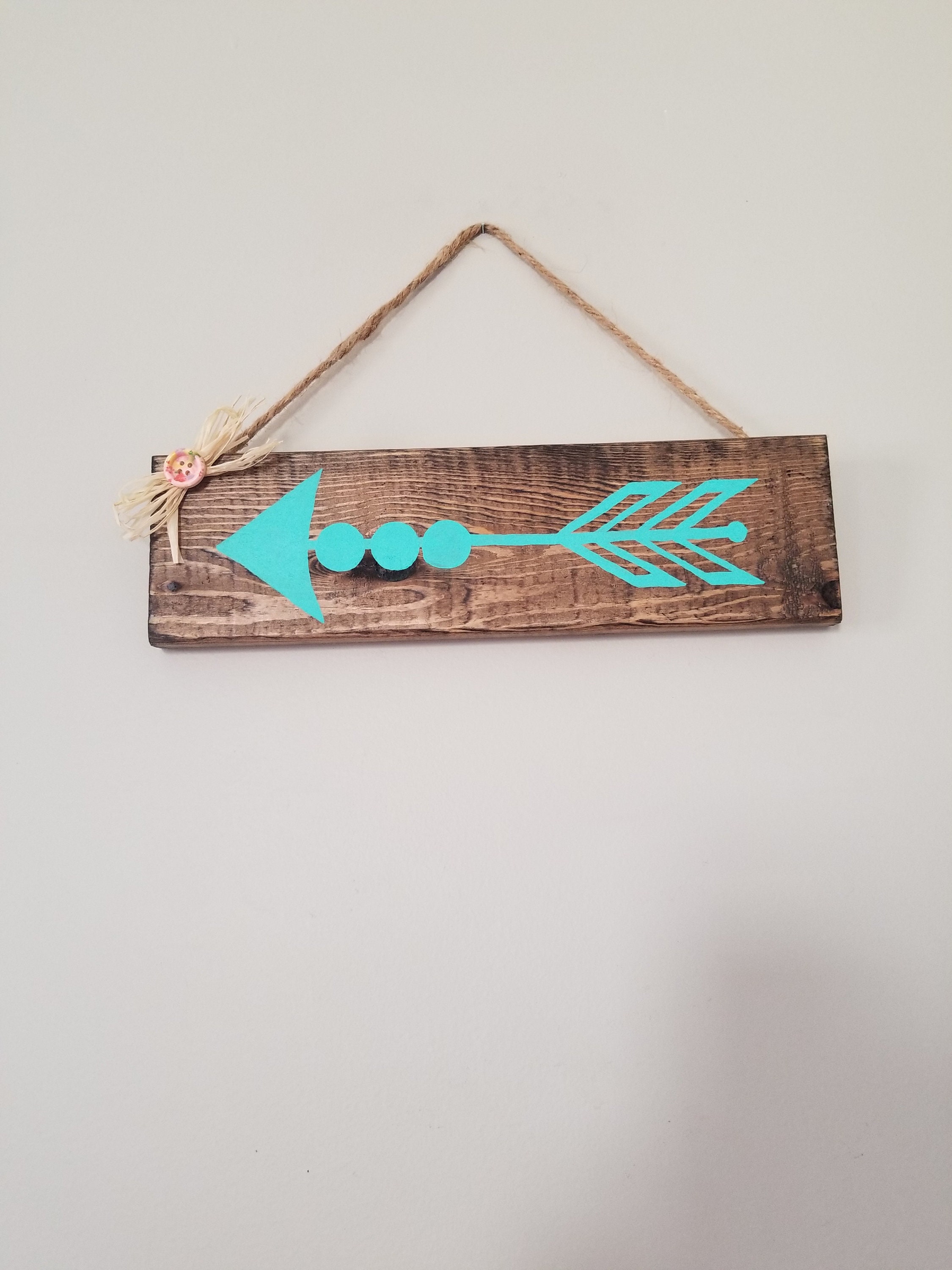 Wooden Arrow Signs - Etsy