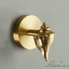 Brass Flower Knobs Kitchen Pulls and Knobs Cabinet Handles Knobs Nordic Style Drawer Knobs Pulls ...