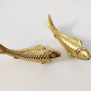 Fish Brass Knobs Kitchen Pulls and Knobs Cabinet Handles Knobs Nordic Style Drawer Knobs Pulls ...