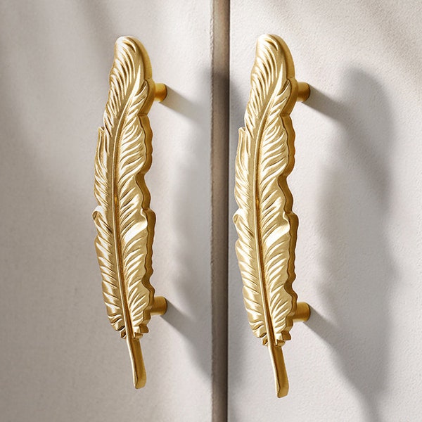 Brass Drawer Handle - Etsy