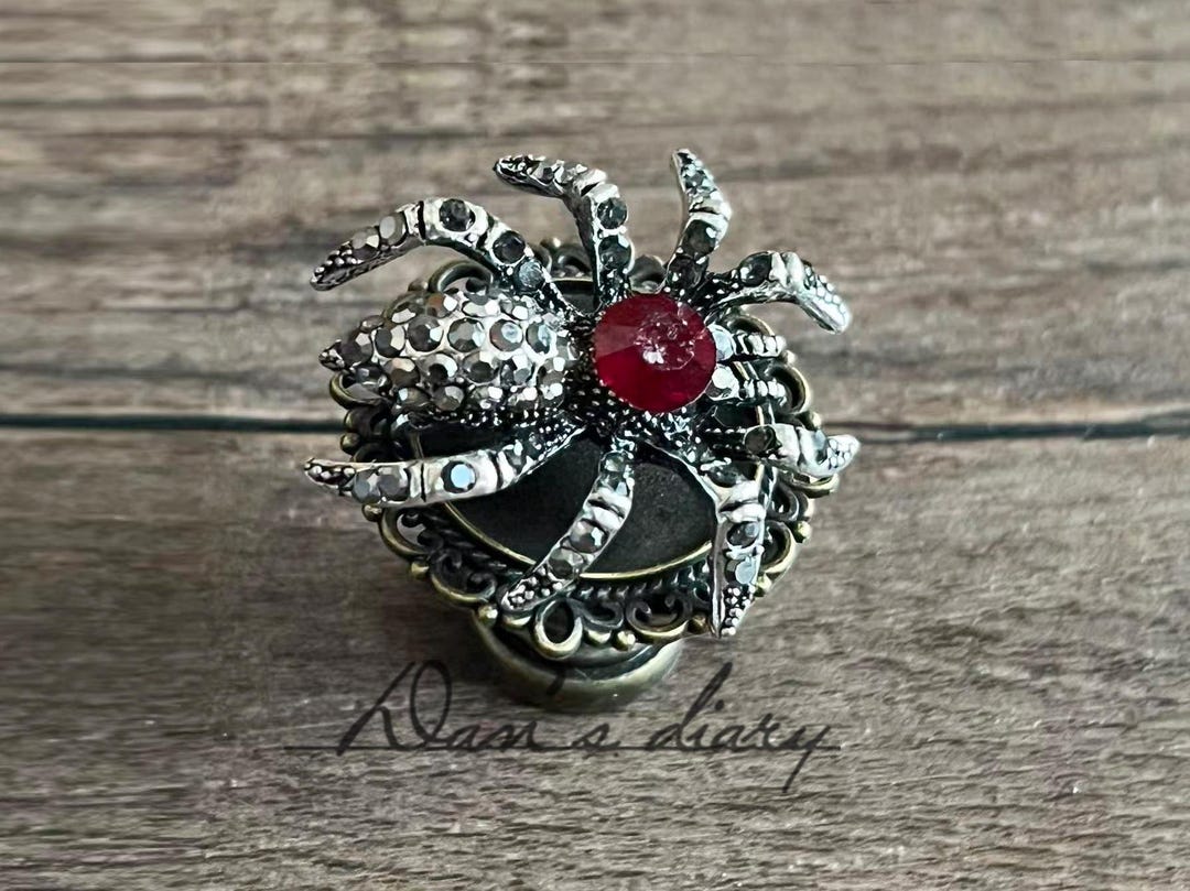 Spider Drawer Knobs: Gothic Bronze Zinc Alloy, Dresser Pull Furniture ...