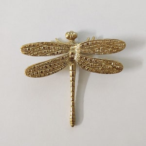 Dragonfly Brass Knobs Kitchen Pulls and Knobs Cabinet Handles Knobs Nordic Style Drawer Knobs ...