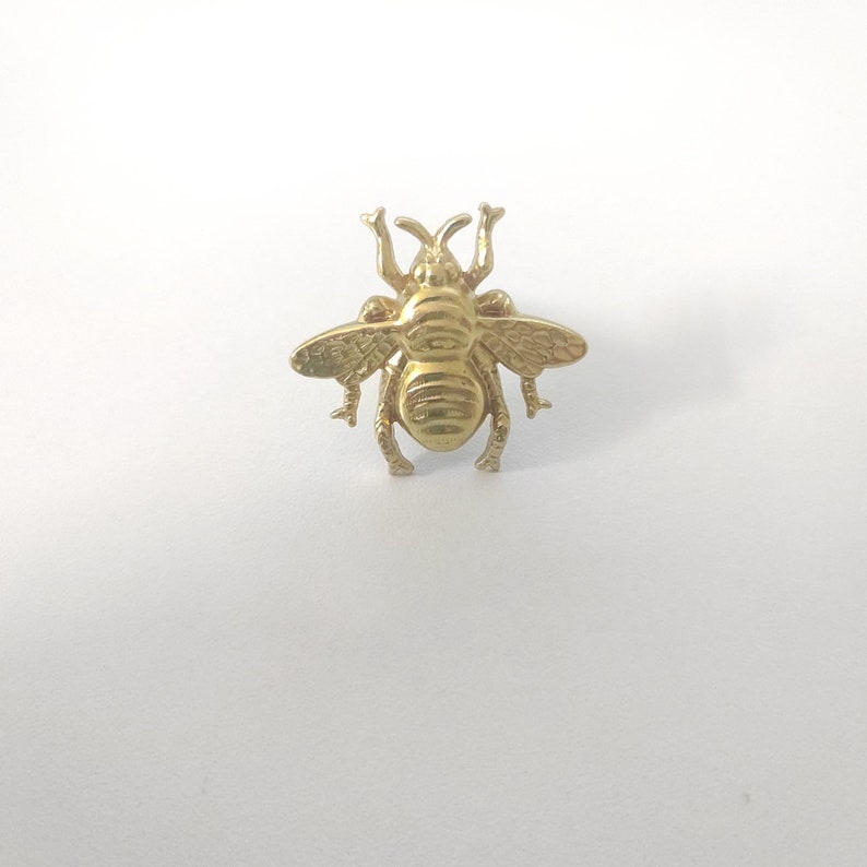 Brass Bee Drawer Dresser Knobs Cabinet Pulls Handle Animal - Etsy
