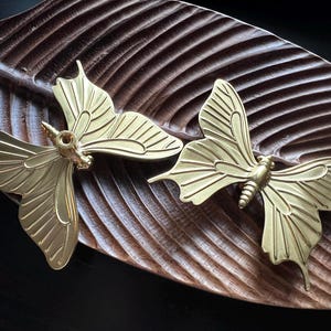 Solid Brass Butterfly Drawer Knobs Cabinet Handles Knobs for Homes, Drawer Handles Decorative ...