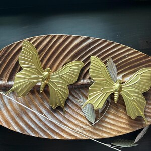 Solid Brass Butterfly Drawer Knobs Cabinet Handles Knobs for Homes, Drawer Handles Decorative ...