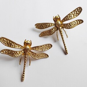 Dragonfly Brass Knobs Kitchen Pulls and Knobs Cabinet Handles Knobs Nordic Style Drawer Knobs ...