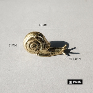 Snails Brass Knobs Nordic Style Drawer Pulls Wardrobe Knob Cabinet Knobs Modern Drawer Knob,cp ...