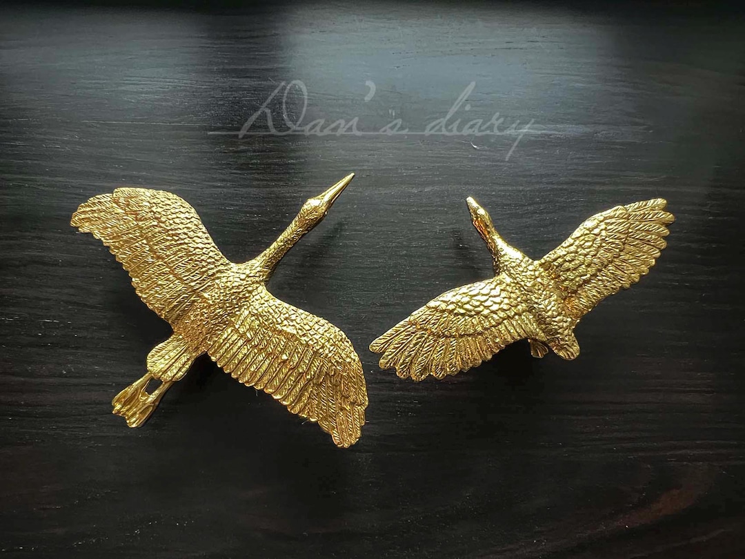 Geese Brass Knobs Kitchen Pulls and Knobs Cabinet Handles Knobs Nordic Style Drawer Knobs Pulls ...