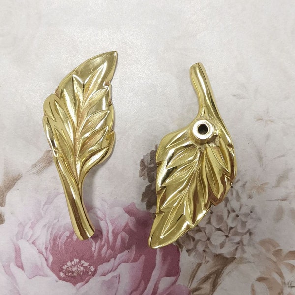 Leaf Drawer Pulls - Etsy
