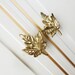 Solid Brass Leaf Knobs Cabinet Pull Knobs Gold Leaves Dresser - Etsy