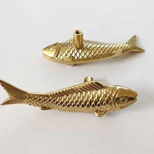 Fish Brass Knobs Kitchen Pulls and Knobs Cabinet Handles Knobs Nordic ...