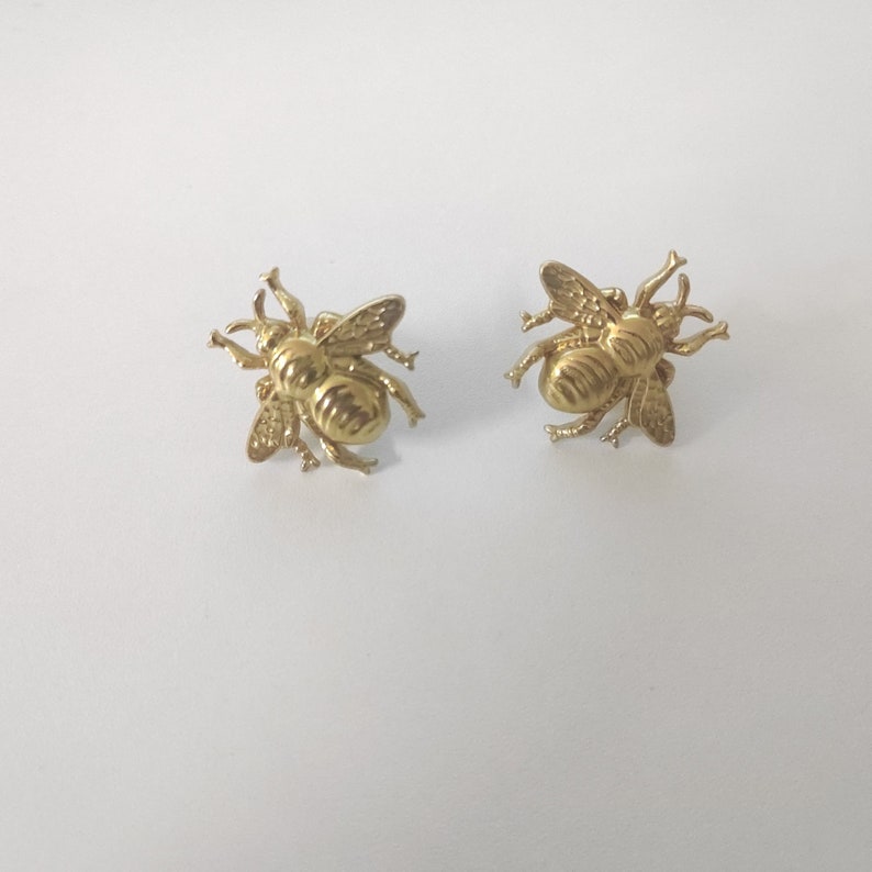 Brass Bee Drawer Dresser Knobs Cabinet Pulls Handle Animal - Etsy