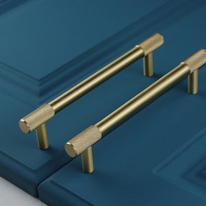Solid Brass Cabinet Pulls Dresser Drawer Pulls Vertical - Etsy