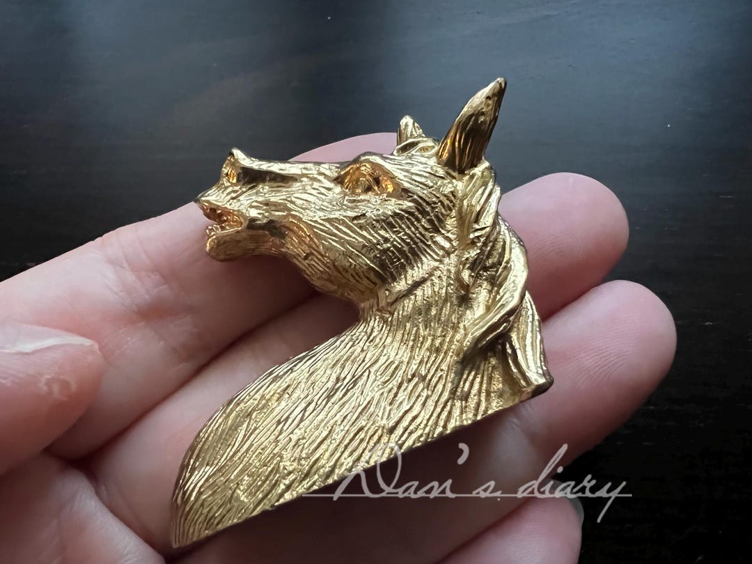 Brass Horse Knobs Pulls Animal Knobs Decor Dresser Knob Handle Unique Drawer Knob Pull Gold ...