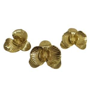 Flower Brass Knobs Kitchen Pulls and Knobs Cabinet Handles Knobs Nordic Style Drawer Knobs Pulls ...