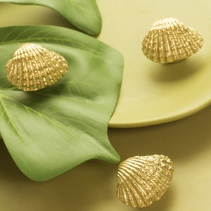 Shell Shape Knobs Drawer Knobs Dresser Knobs Wardrobe Knobs European ...