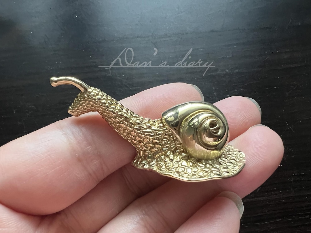 Solid Brass Snails Cabinet Knob: Kitchen Knob Drawer Pull - Etsy