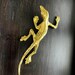 Solid Brass Gecko Knobs Drawer Knobs Pulls Kitchen Cabinet Pulls Handle Exquisite Dresser Knobs ...