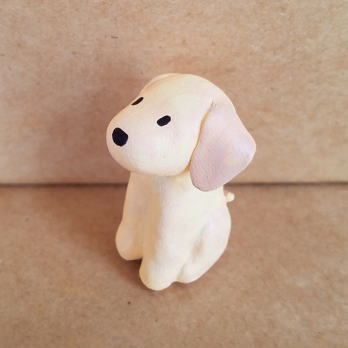 Labrador Retriever Puppy Mini-figure / Customizable Clay Dog - Etsy