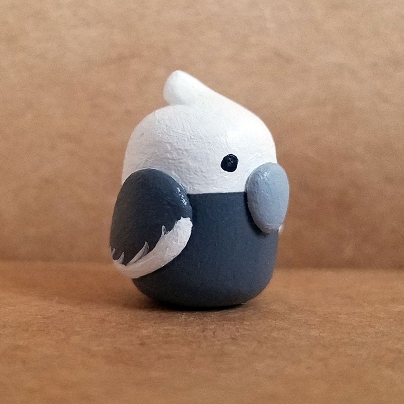 Cockatiel Mini Clay Figurine / Mini Bird Figure / Parrot Doll - Etsy ...