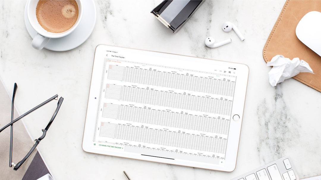 Time Sheet Tracker Labor Work Hours Log Planner for Entrepreneurs ...