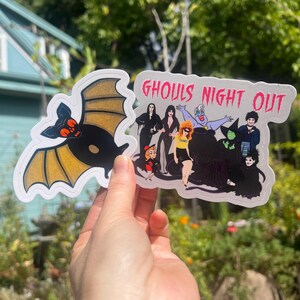 The HALLOWEEN Eight Large Sticker Pack.spooky Season Sticker Set ...