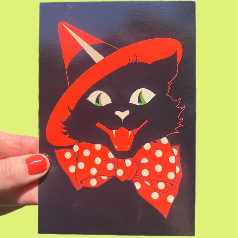 Spooky Vintage Post Cards - Etsy