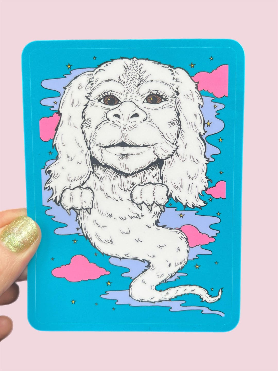 Falkor the Luck Dragon Neverending Story STICKER.. 80s Movie 80s ...