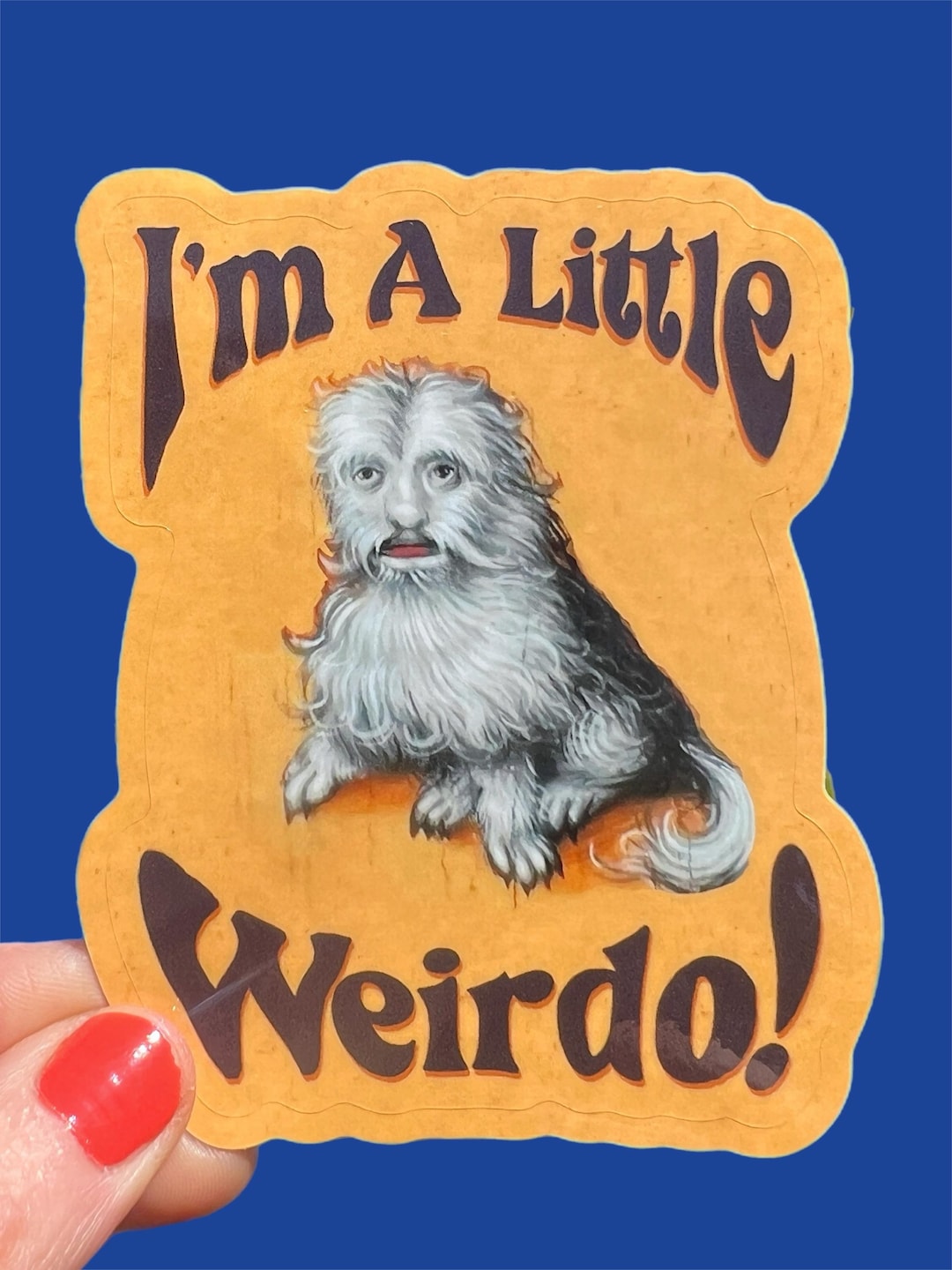 I'm A Weirdo Medieval Dog...medieval Cursed Art..medieval Animal ...