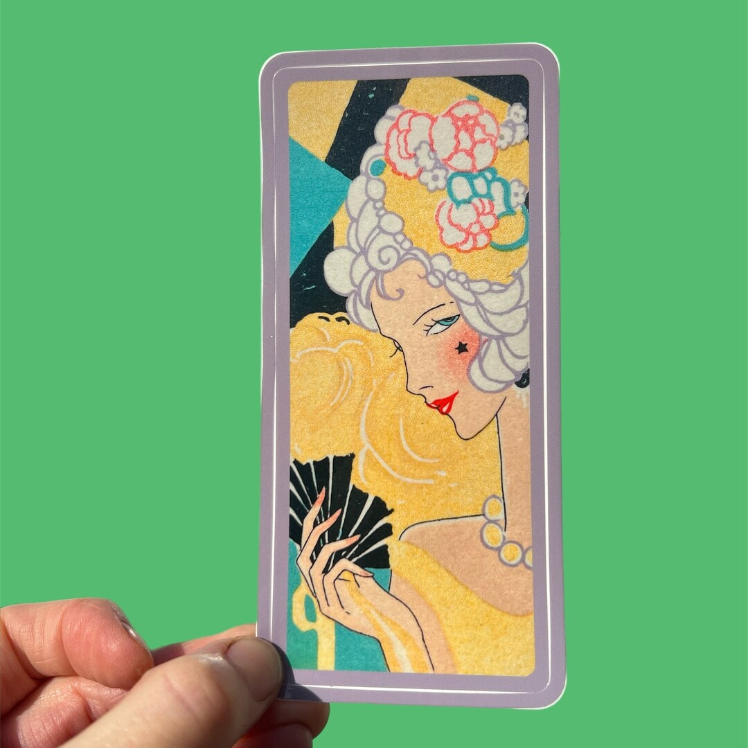 Marie Antoinette Flirty Woman With Fan..1700s France Inspired.ephemera ...