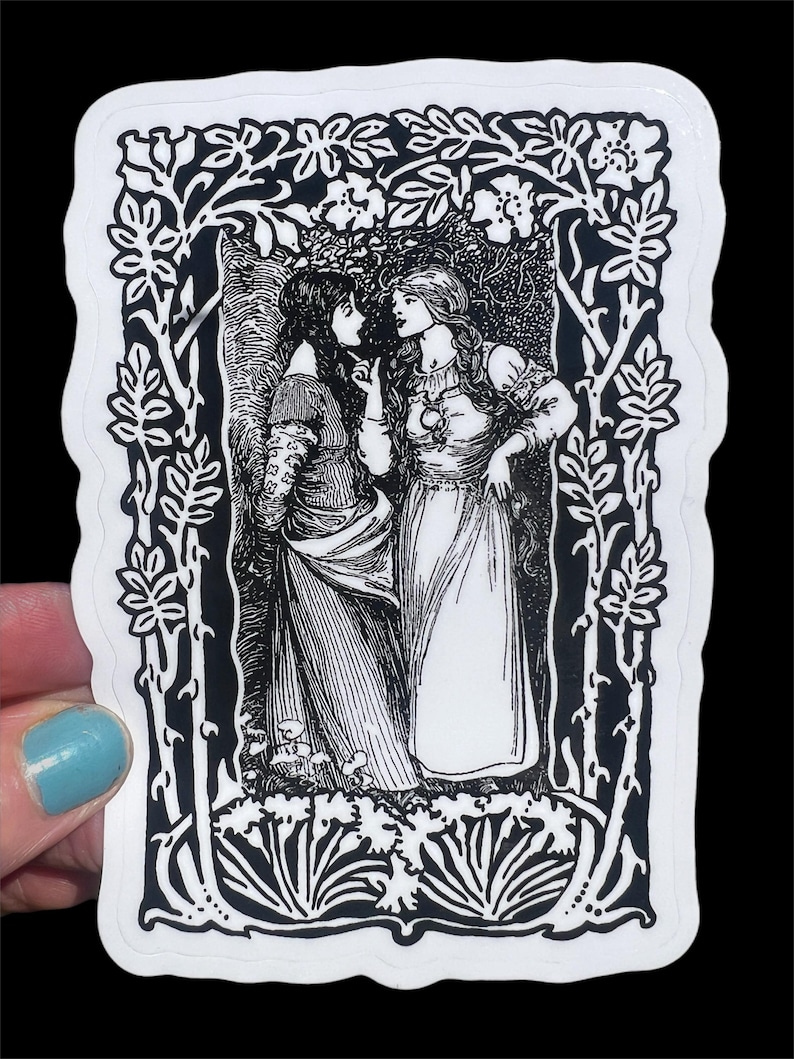 Forest Flirts Sticker - Etsy UK