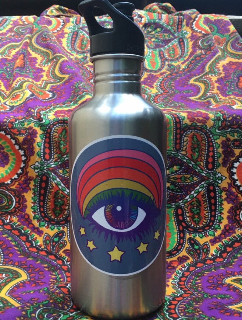 Psychedelic Eye...sticker... Vinyl...laptop... - Etsy