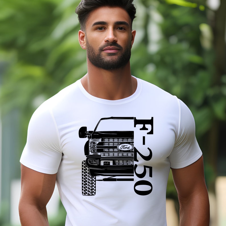Custom F250 Truck Graphic Decal PNG SVG (instant Download) - Etsy