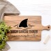 Shark Fin Cutting Board Design: Nautical Kitchen Decor (digital ...