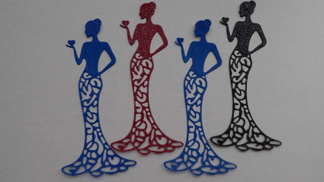 Lovely Lady Die Cut - Etsy