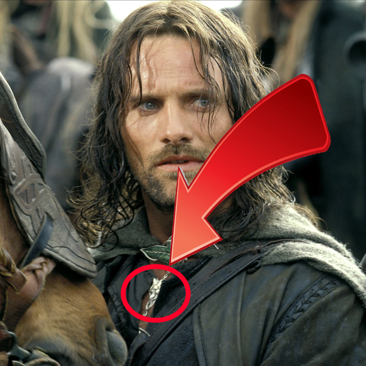 Lord Of The Rings Aragorn And Arwen Necklace