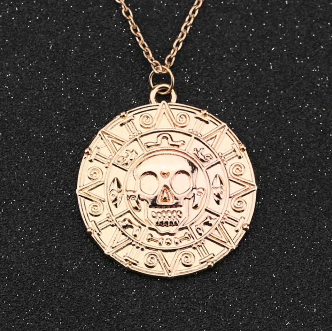 Aztec Gold Necklace Replica for Costume Fandom Cosplay - Etsy