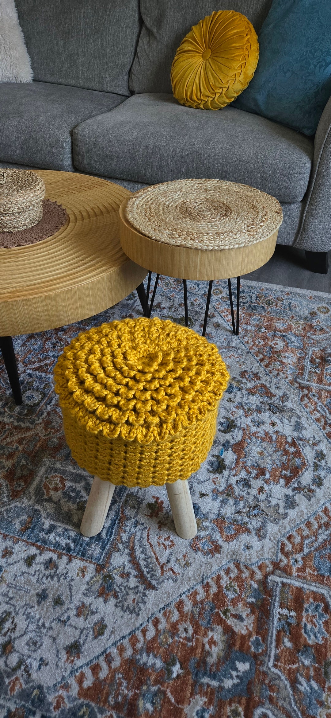 Chair Cover Crochet Pattern, PDF INSTANT PATTERN, Adjustable for All ...