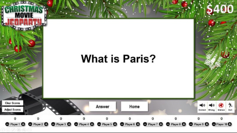 Holiday Party Trivia Bundle With Scoreboards! PC, Mac, iPad & Iphone ...