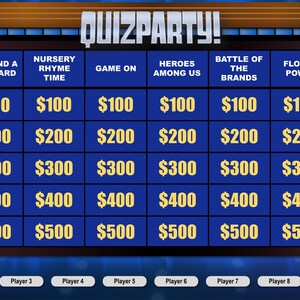 Quizparty Instant Download Party Game / Play on Zoom! / PC, Mac, Iphone ...