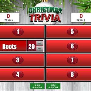Holiday Party Trivia Bundle With Scoreboards! PC, Mac, iPad & Iphone ...
