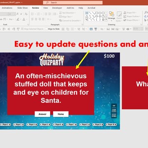 Holiday Quizparty Powerpoint Game W/ Scoreboard / PC, Mac, iPad and ...